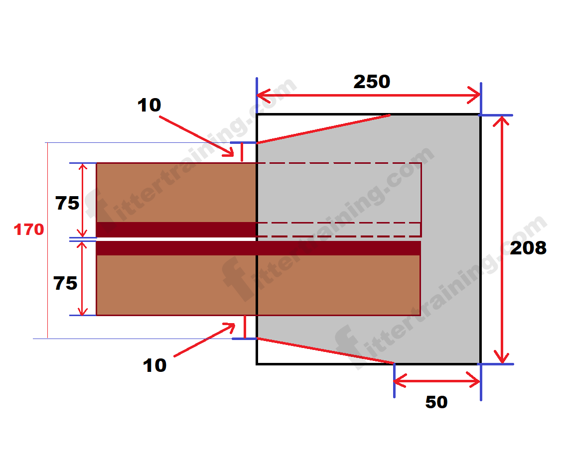 Structural gusset plate marking layout | Structural drawing training ...