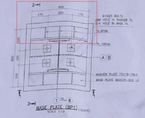 Structural gusset plate marking layout | Structural drawing training ...