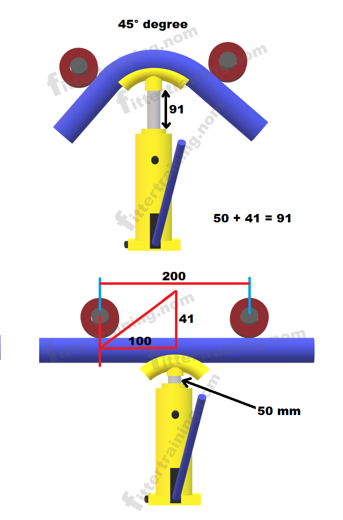 Pipe banding with manual hydraulic machine | pipe banding calculation ...
