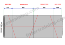 Miter Cut pipe bend formula with radius dimension 90 degree | 8 and 16 ...