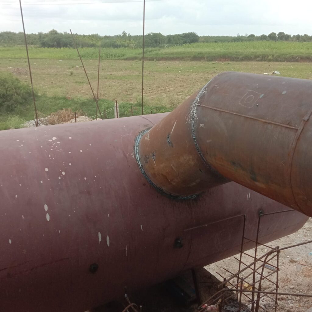 Degree pipe branch layout marking | offset pipe branch layout | pipe ...