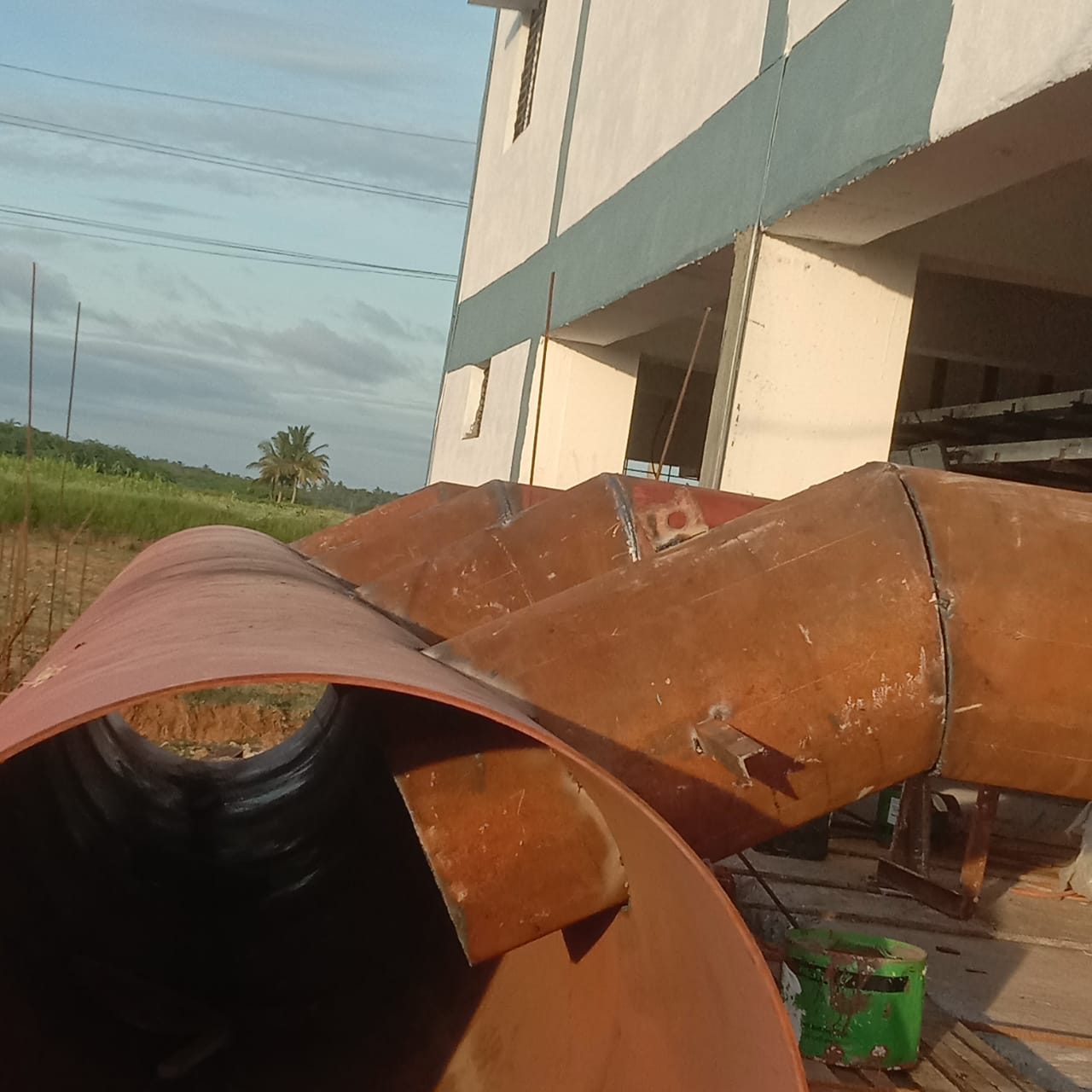 Degree pipe branch layout marking | offset pipe branch layout | pipe ...