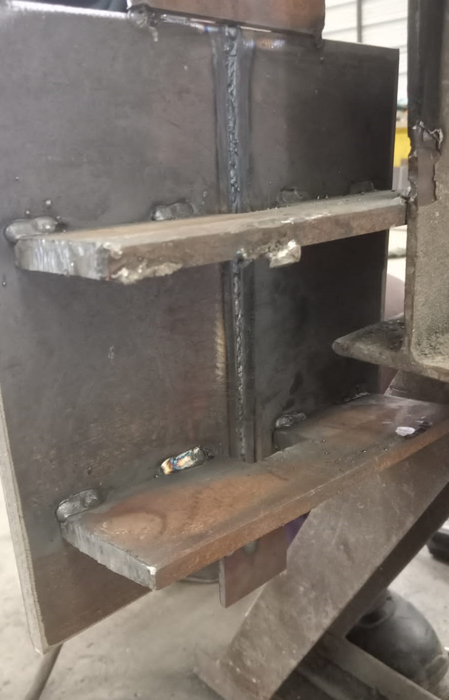 3G welding test piece fitting process | How to fabrication 3G welding ...