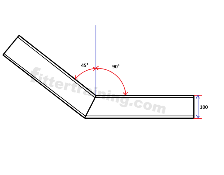 How to find degree in miter cut C channel and beam | Miter cut formula ...