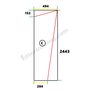 structural beam degree web plate layout marking / structural rafter and ...