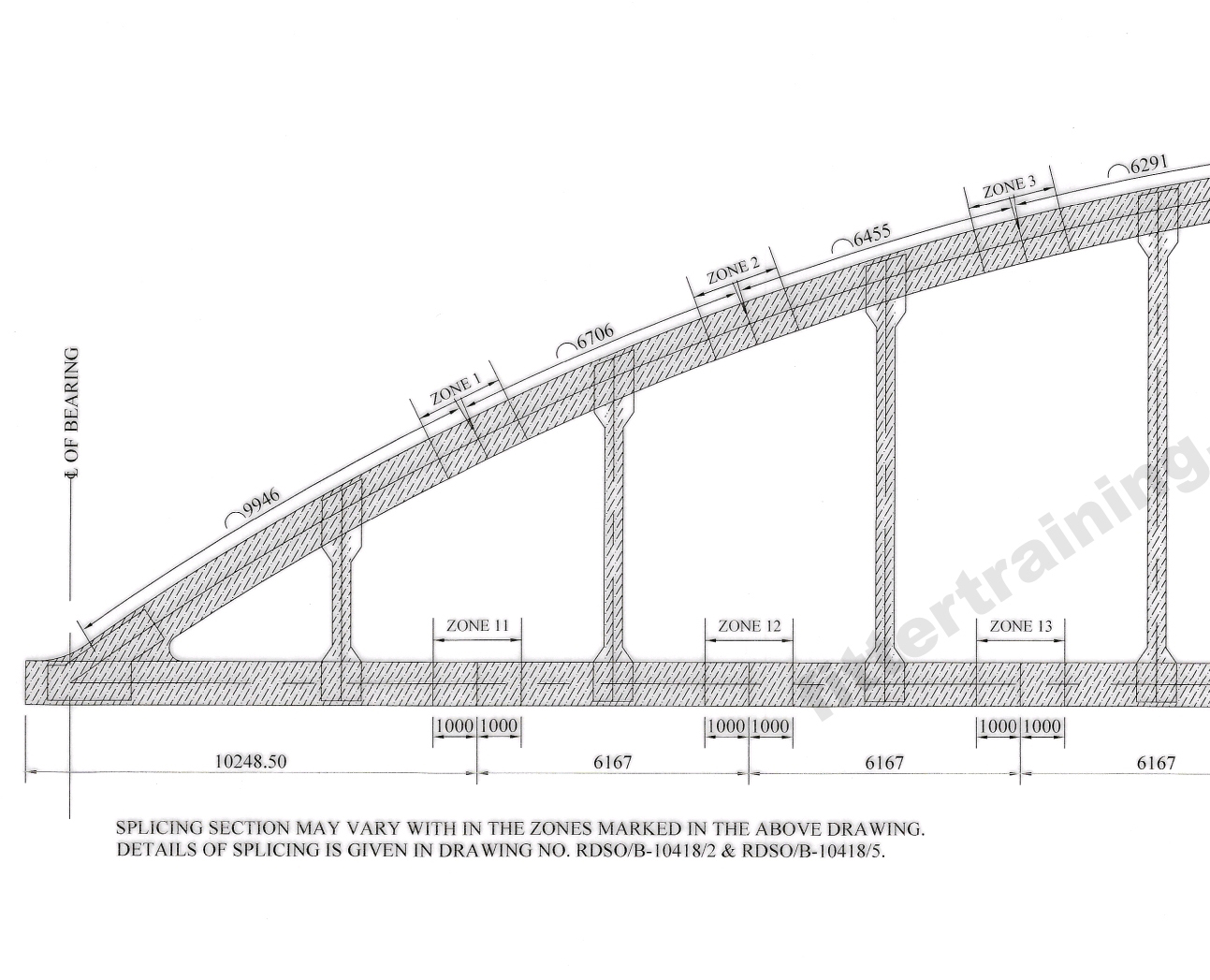 Road Over Bridge Bow String Steel Girder | How to marking radius plate ...