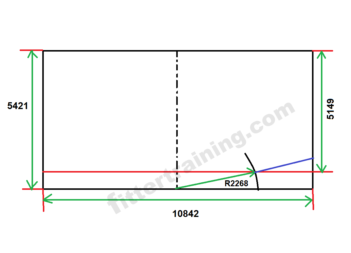 Reducer fabrication layout marking with drawing | Development of bottom ...