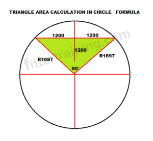 Circle plate segment area weight calculation formula | How to calculate ...