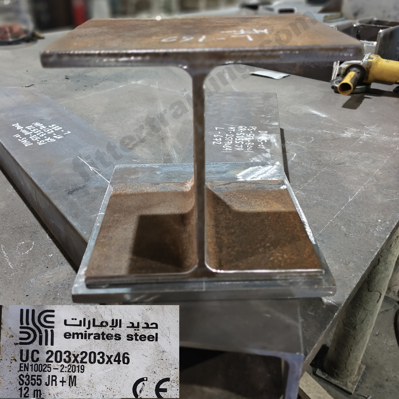 UB Beam UC Column and I Beam H Beam Identify - Fitter training